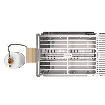 Outdoor Gasgrill fürs Camping - 100% Edelstahl - Knister Grill ...